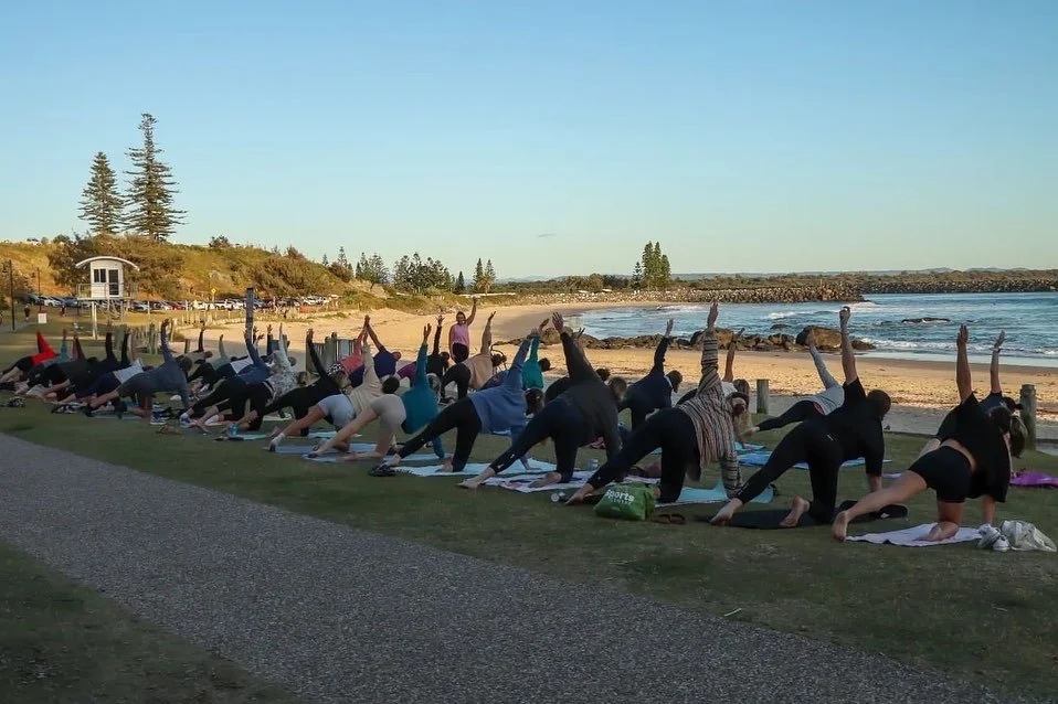 Yoga Classes Port Macquarie, Beach Yoga — Ananda Holistic Health