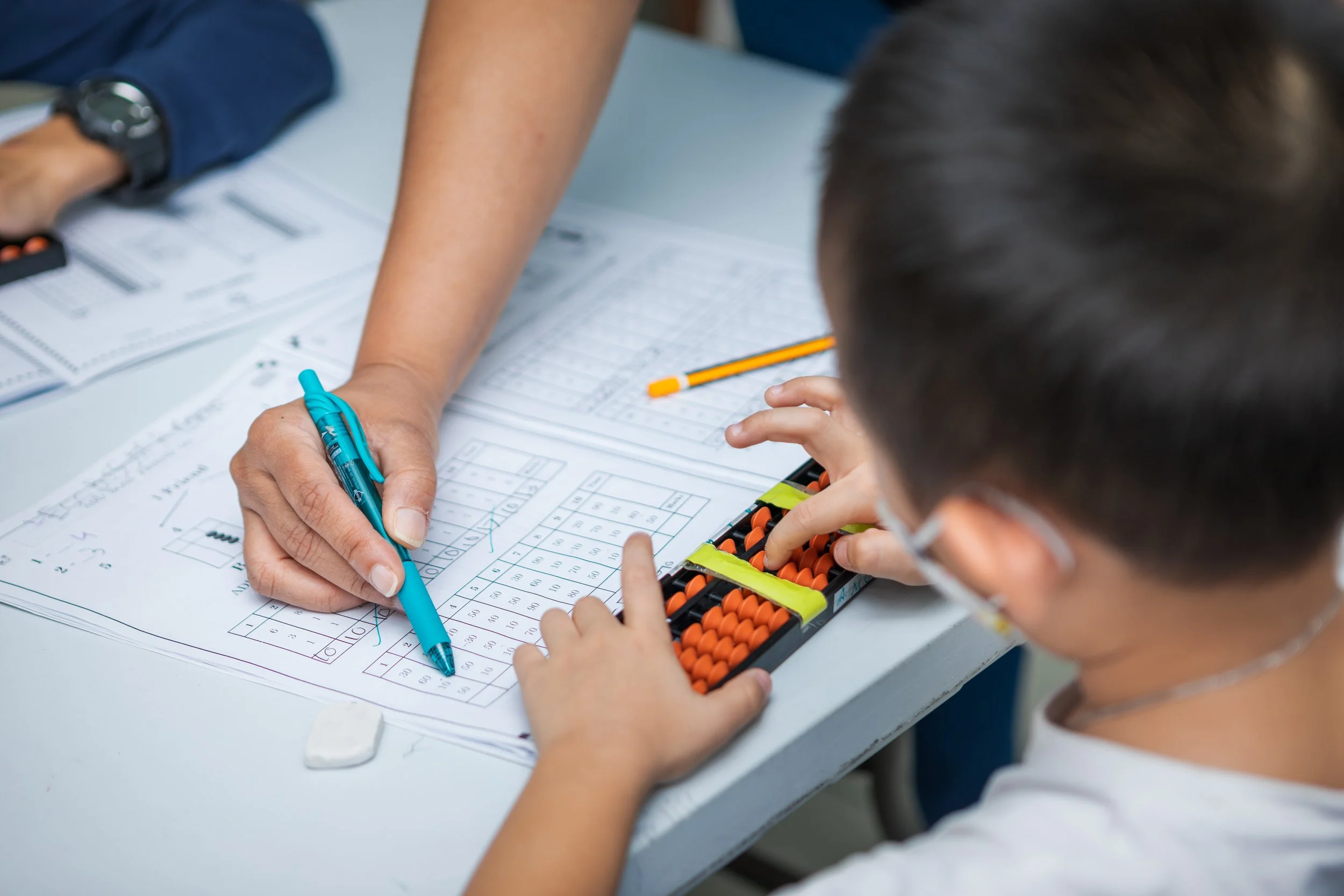 Roots Abacus and Mathematics