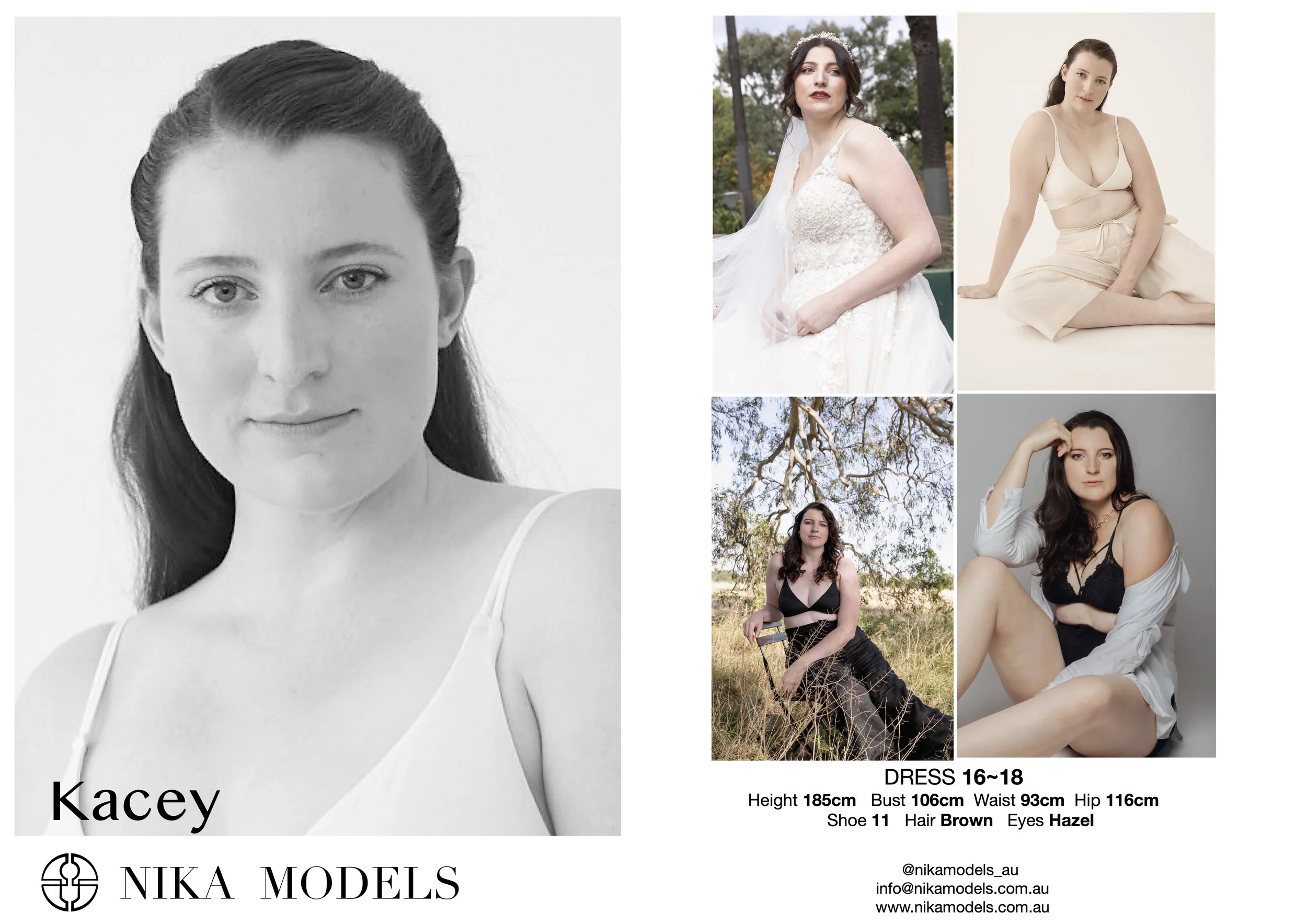 Kacey Compcard — Nika Models