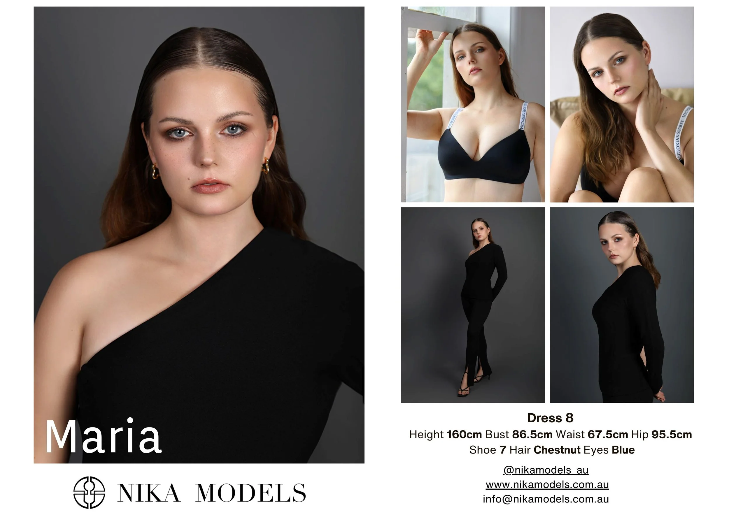 Maria K Compcard — Nika Models