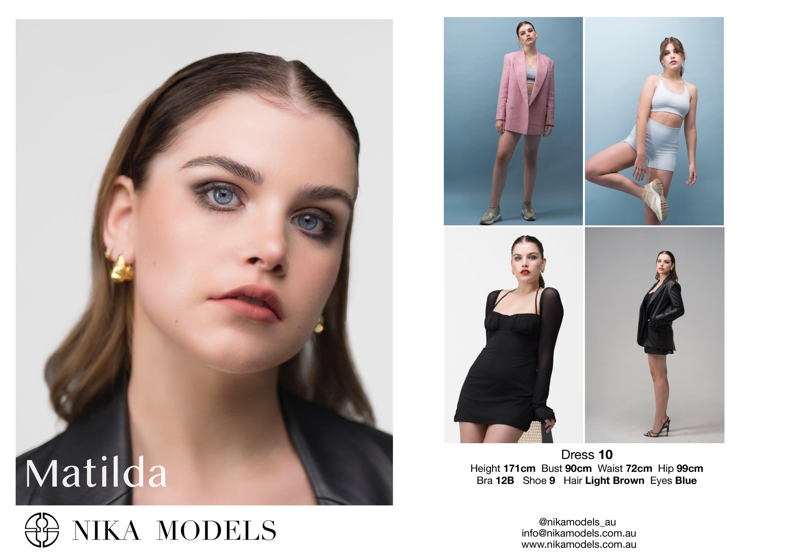 Matilda Compcard — Nika Models