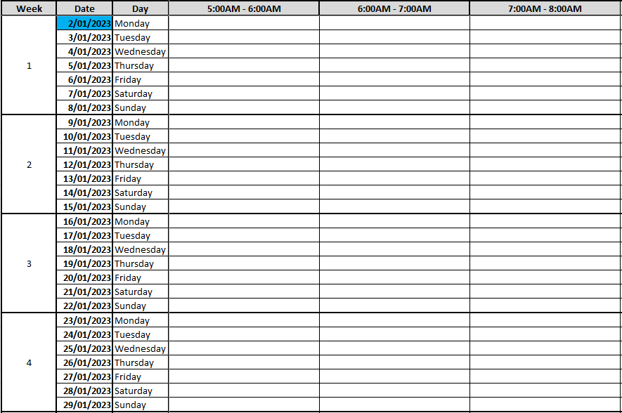 Daily + External Exam Prospective Timetable — ATAR Saver
