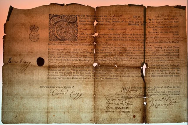 Apprentice Indentures — Double Elephant Print Workshop