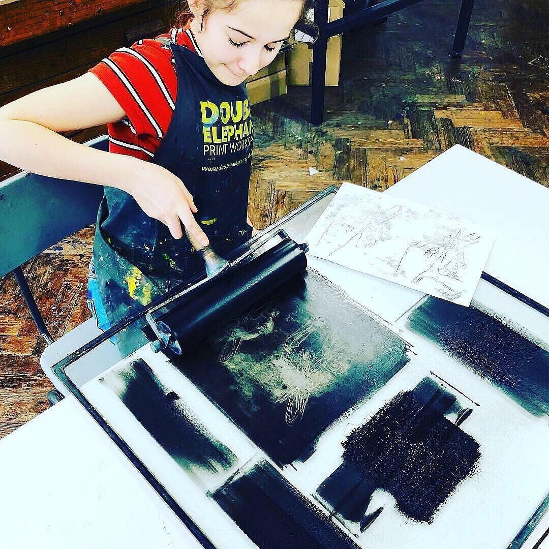 Schools | Inspire Creativity Today — Double Elephant Print Workshop