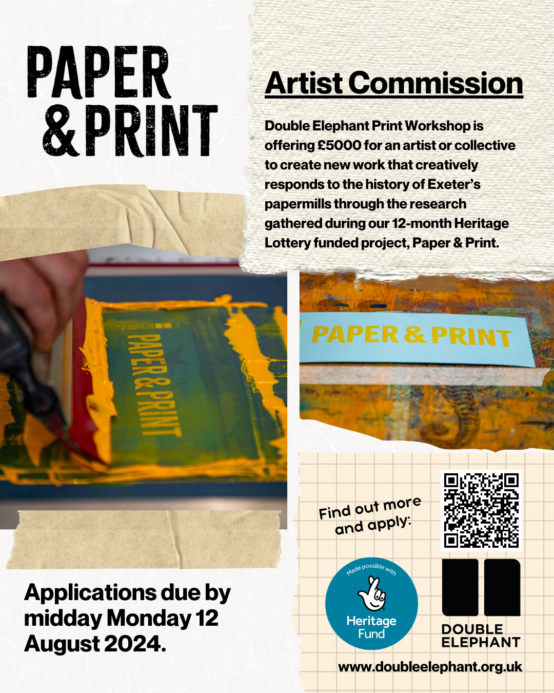 Paper & Print — Double Elephant Print Workshop