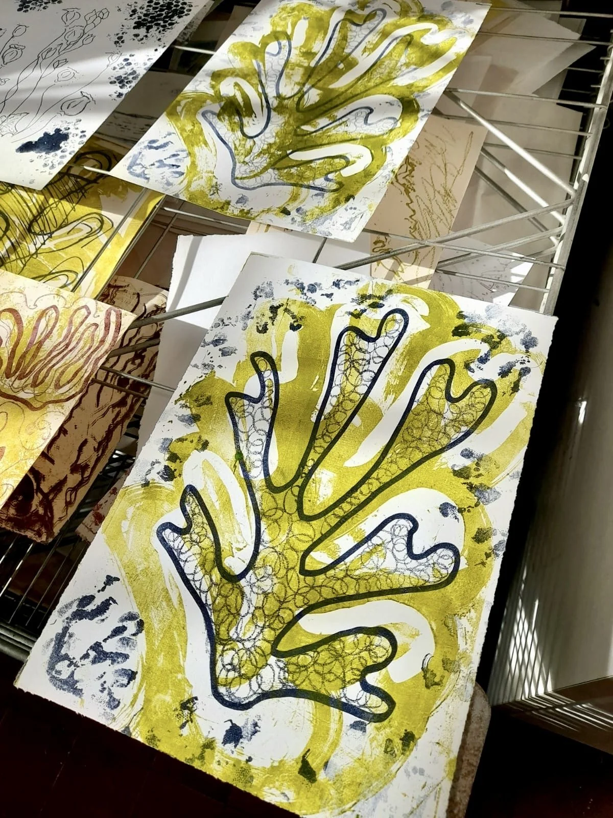 Kitchen Lithography Outreach — Double Elephant Print Workshop