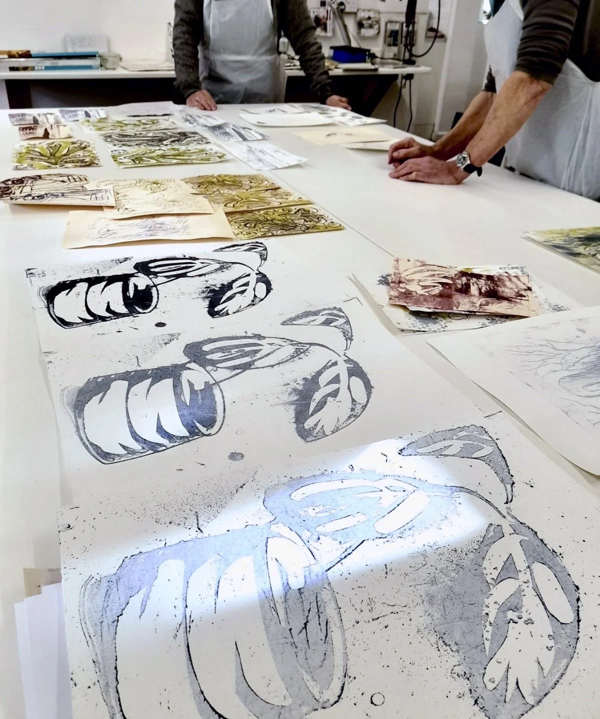 Kitchen Lithography Outreach — Double Elephant Print Workshop