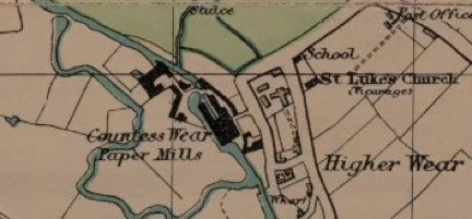 Timelines of the Exeter paper mills — Double Elephant Print Workshop