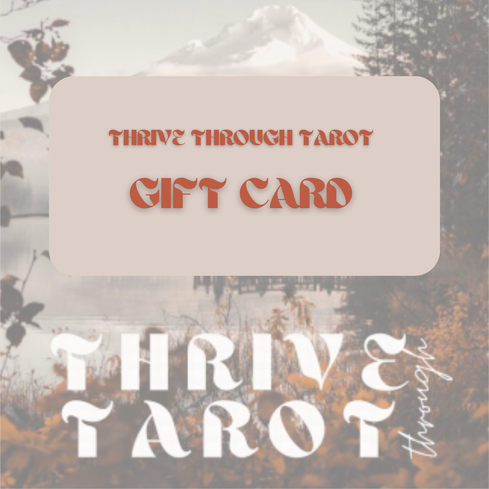 Thrive Through Tarot - Tarot for Healing, Change & Creativity