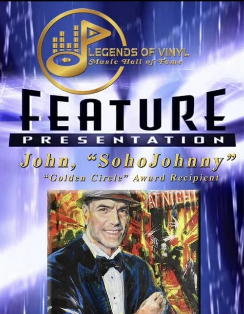 SohoJohnny Honored With Legends of Vinyl “Golden Circle Award ...