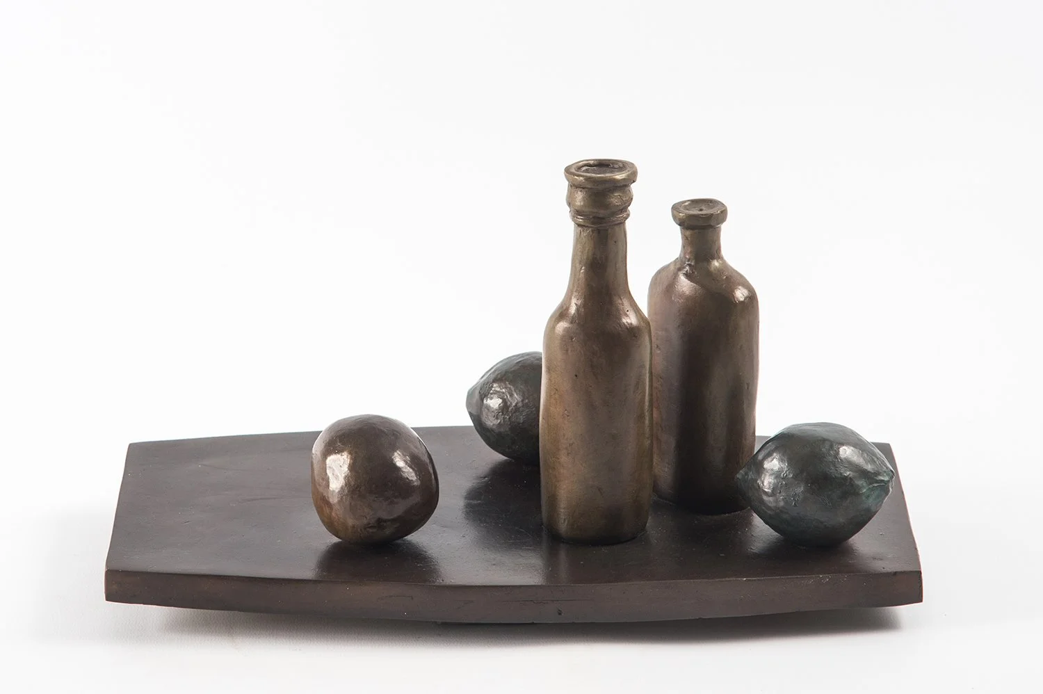 Still life bronze life-size sculpture — Le Blanc Fine Art