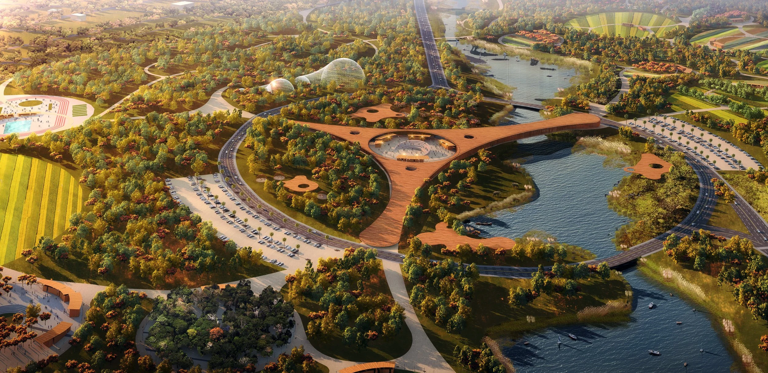 Yamoussoukro Masterplan — DOS Architects