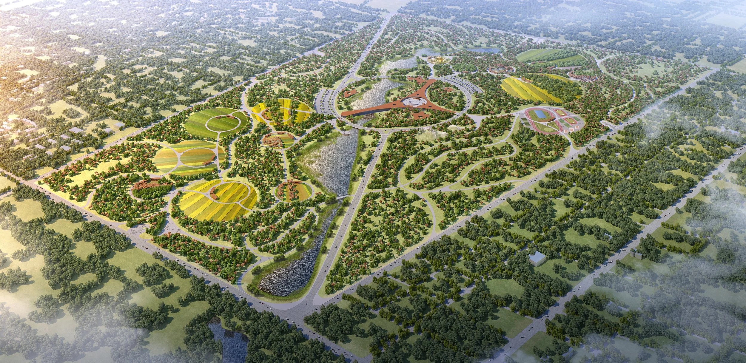 Yamoussoukro Masterplan — DOS Architects