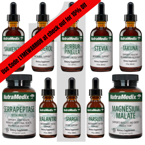 Nutramedix & Cowden Protocol For Lyme Disease | Lyme Warrior | Lyme ...