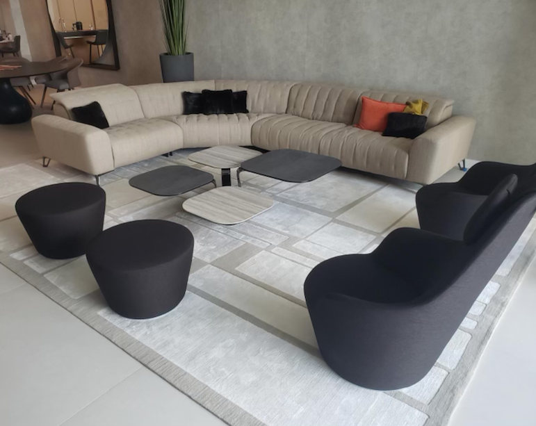 Window Pane Rug — Art and Loom