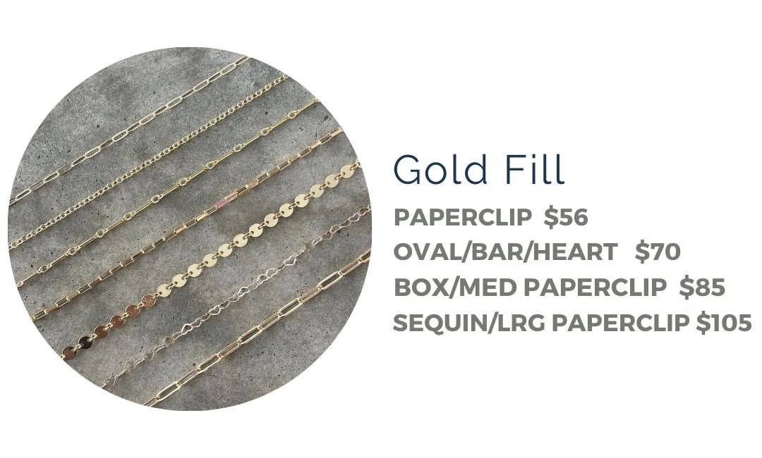 Permanent Jewelry in Austin, Texas: Sterling Silver, 14k Gold, Gold ...