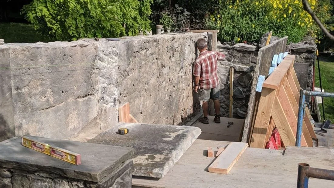 Saving the Stonework — Innisfree Garden