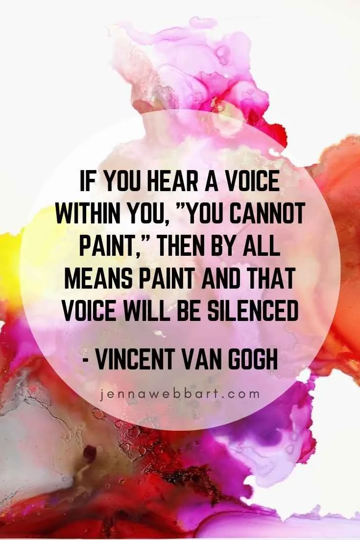 20 Artistic Quotes That Spark Creativity And Positive Vibes — Jenna ...