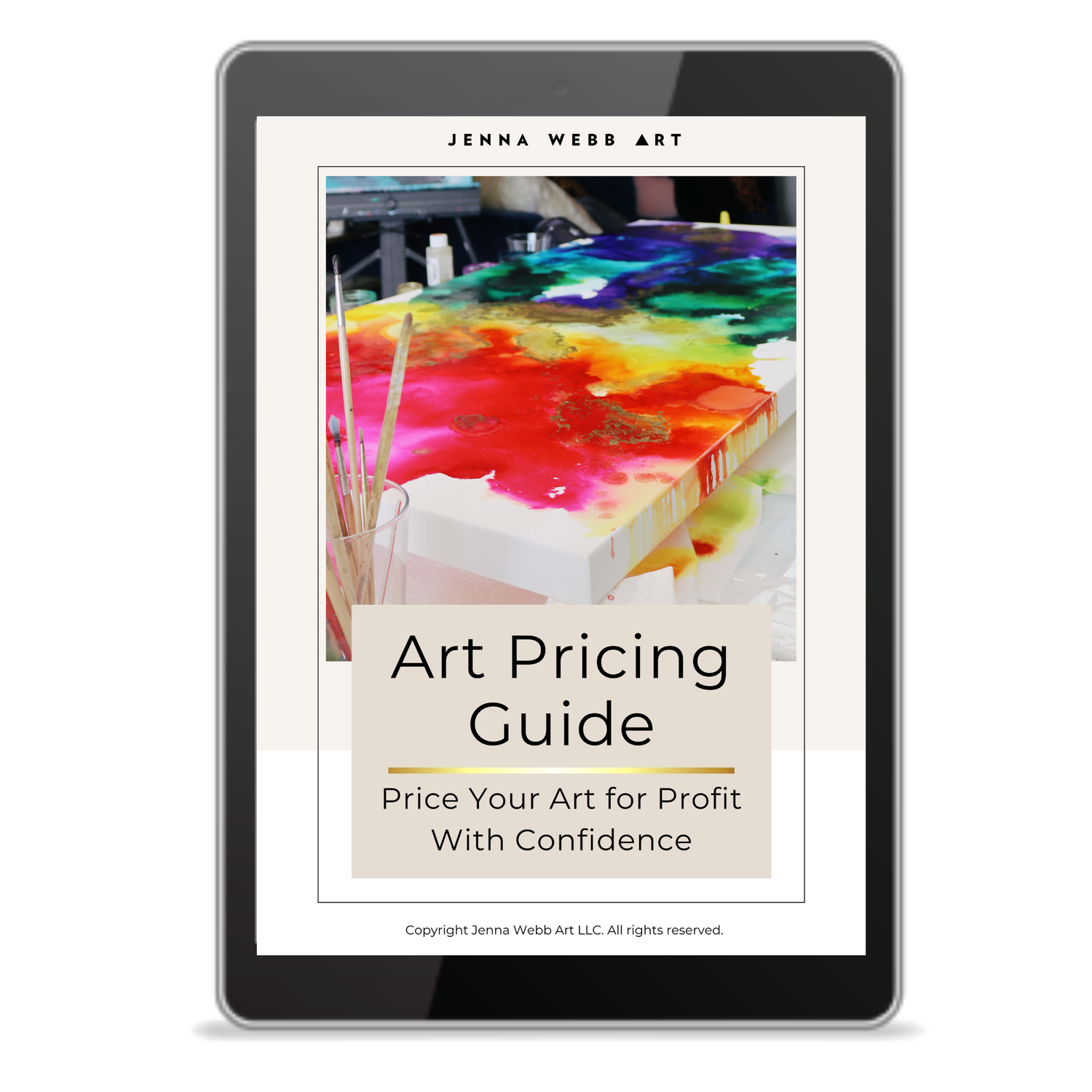 Art Pricing Guide — Jenna Webb Art - How to sell art online tips and ...
