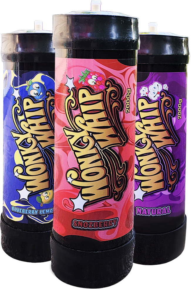 Mixed Flavors - Case Of 2 Cylinders — Wonky Whip