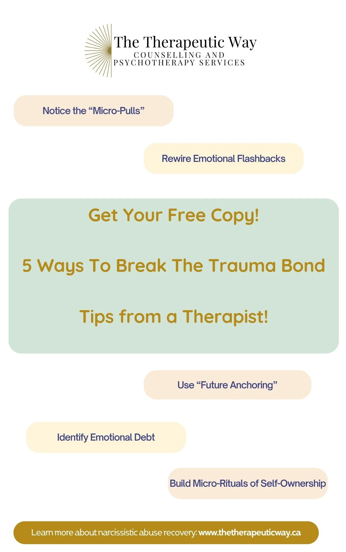 Free therapy worksheet, guides, and resources- Relationship and Trauma ...