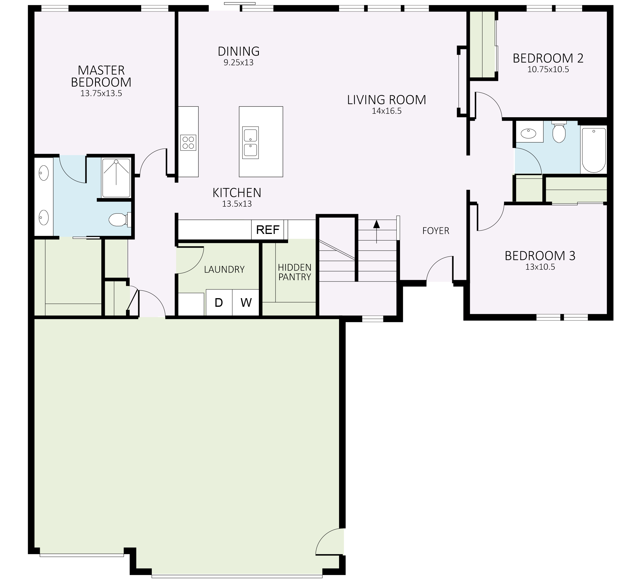 Vesta Floor Plan — Jones & Jones
