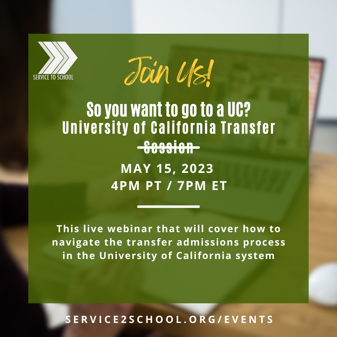 Events — Service to School