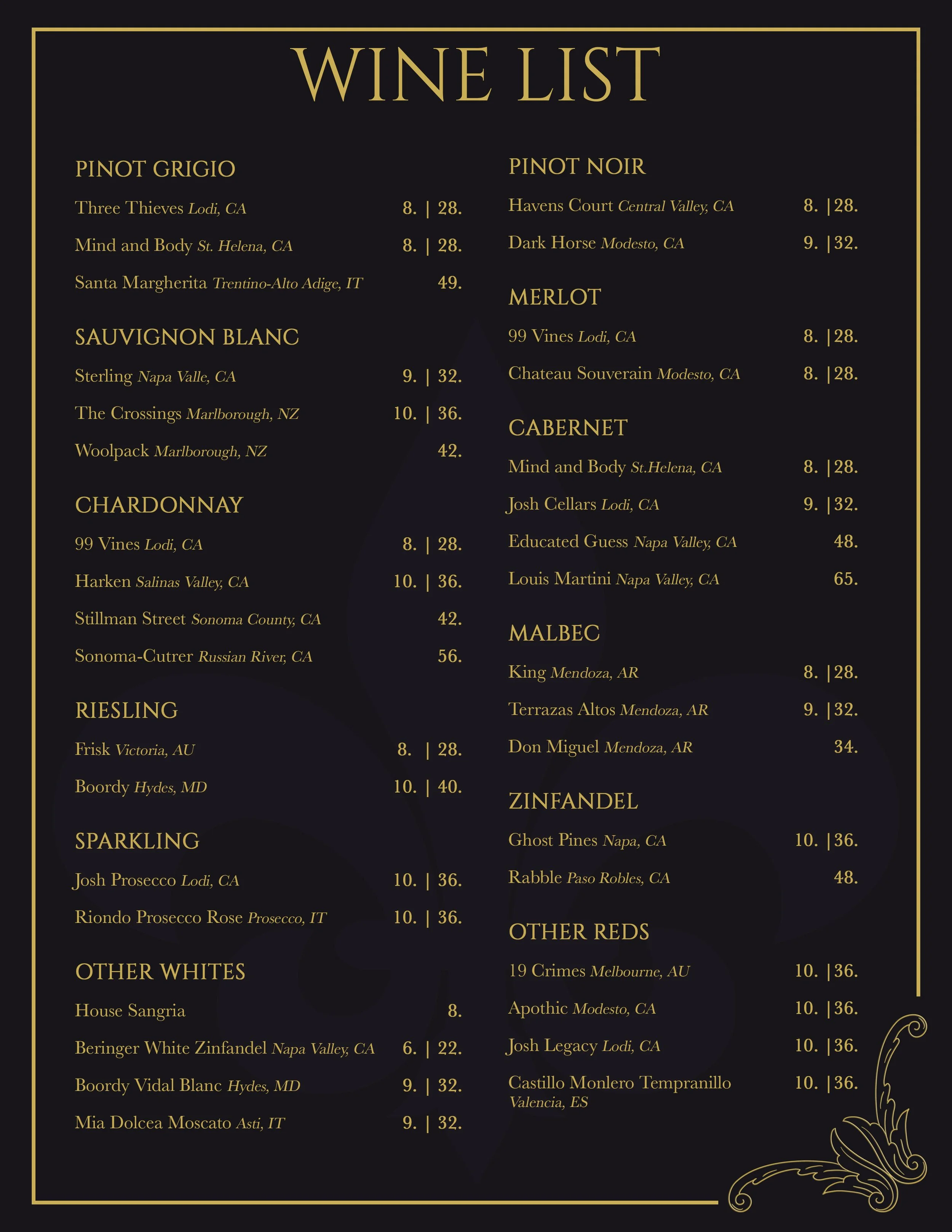 Creole de Graw Drinks — Backfin Blues Group