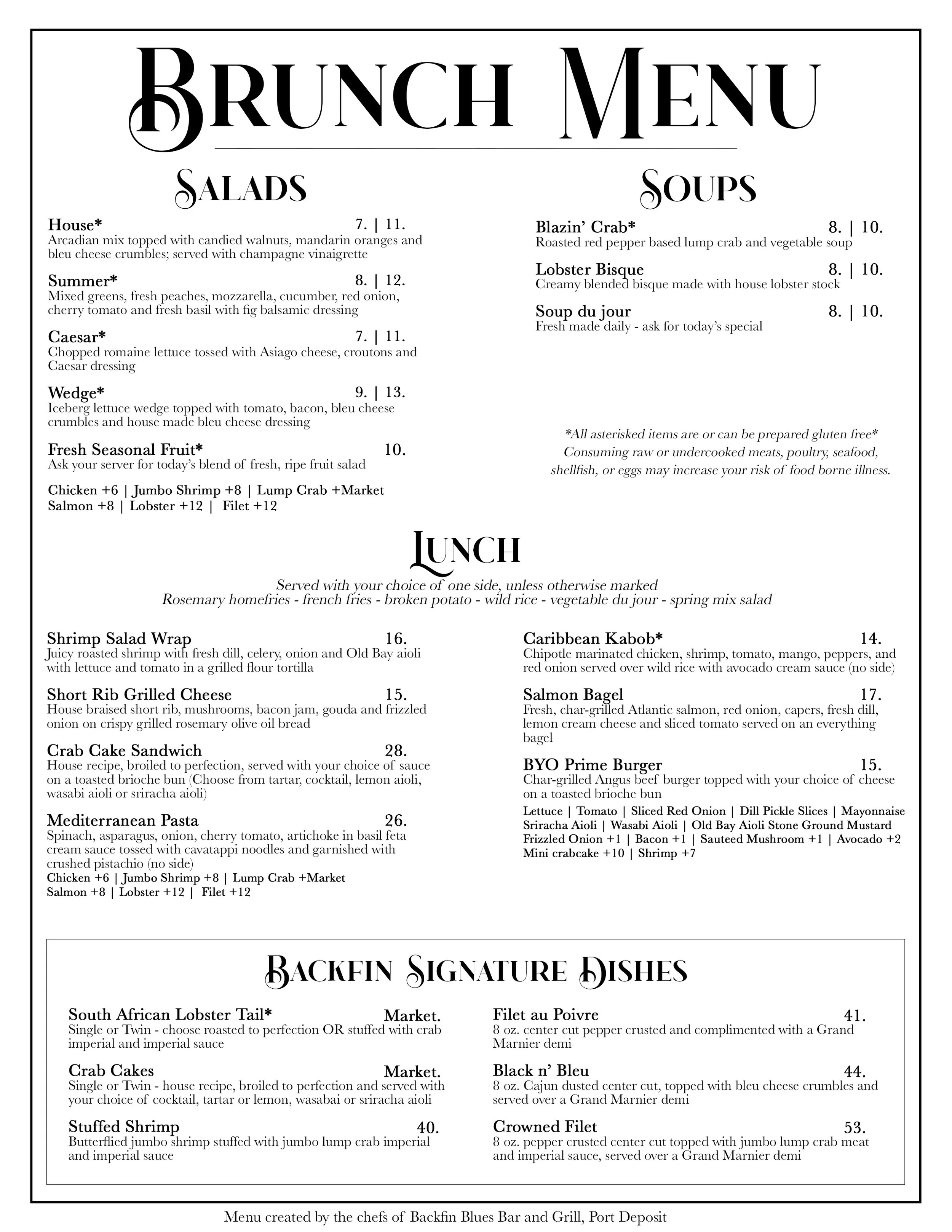 Backfin Blues Brunch — Backfin Blues Group