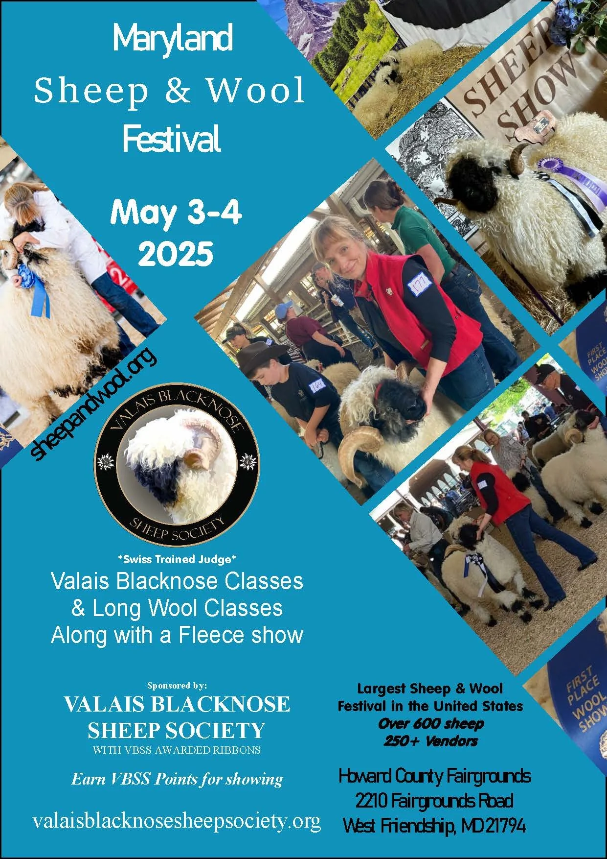 Calendar | Join Sheep Shows Today — Valais Blacknose Sheep Society