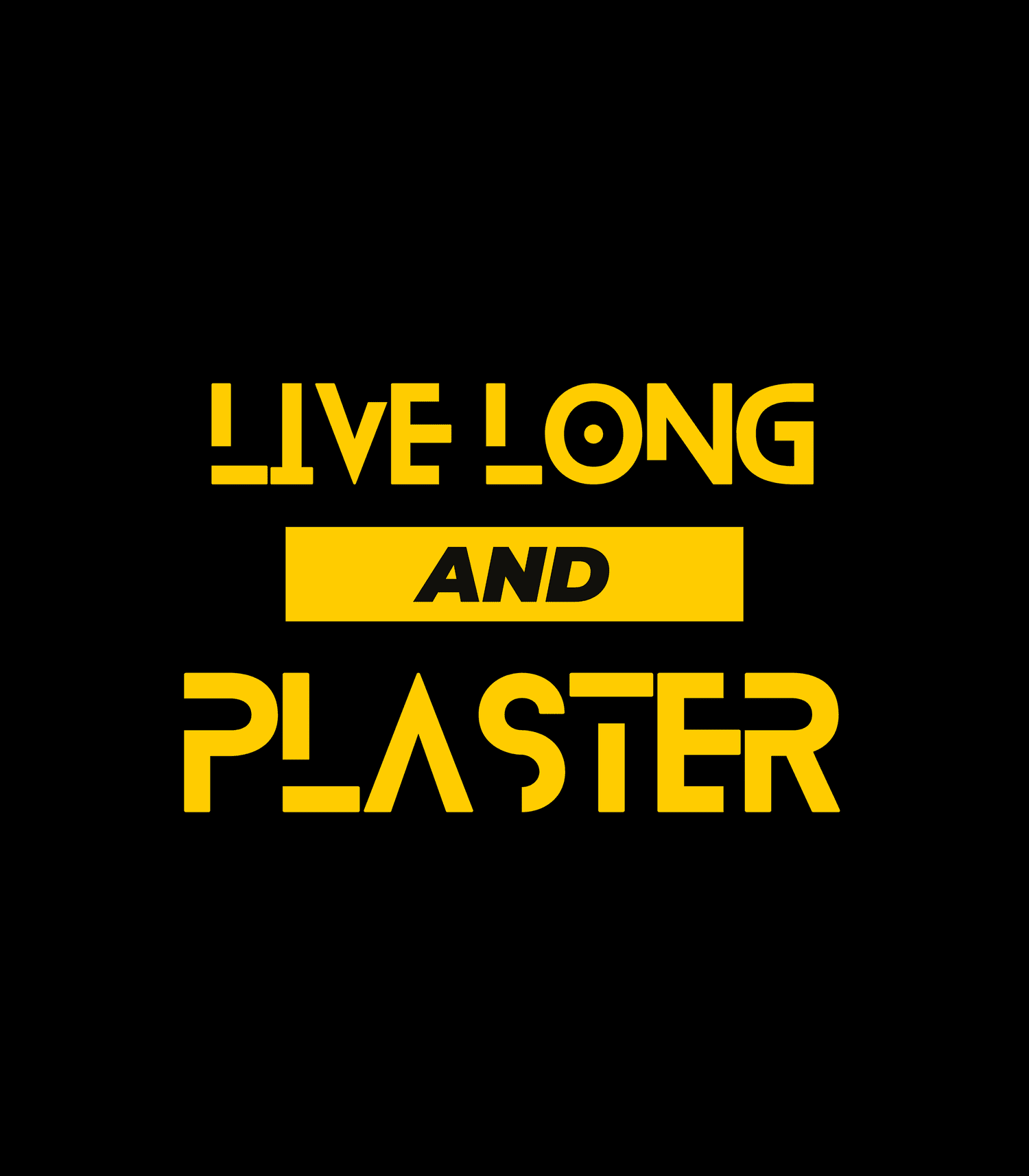 Live Long and Plaster - Stucco & Plastering Shirts, Hoodies, Hats and More!