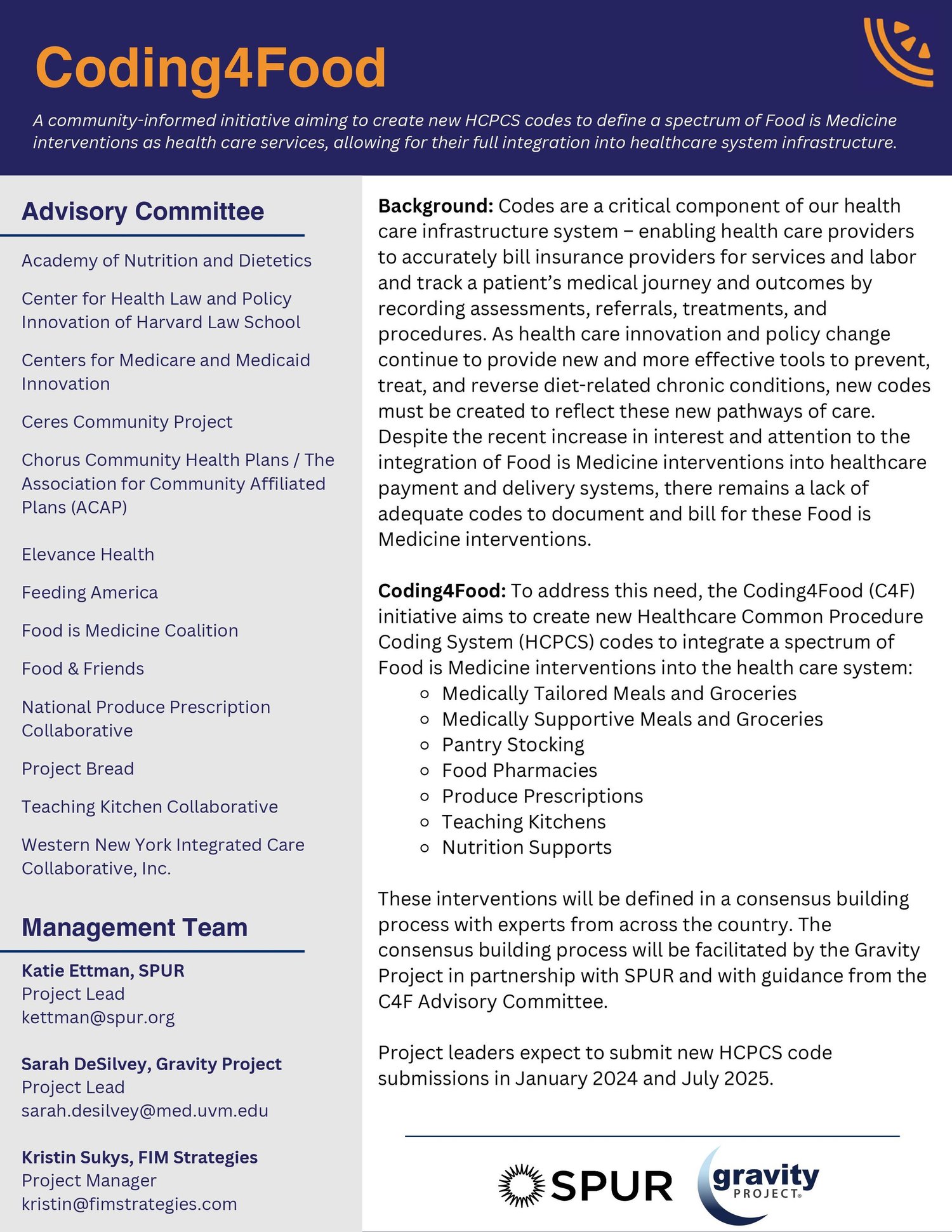 Coding4Food — California Medically Supportive Food & Nutrition