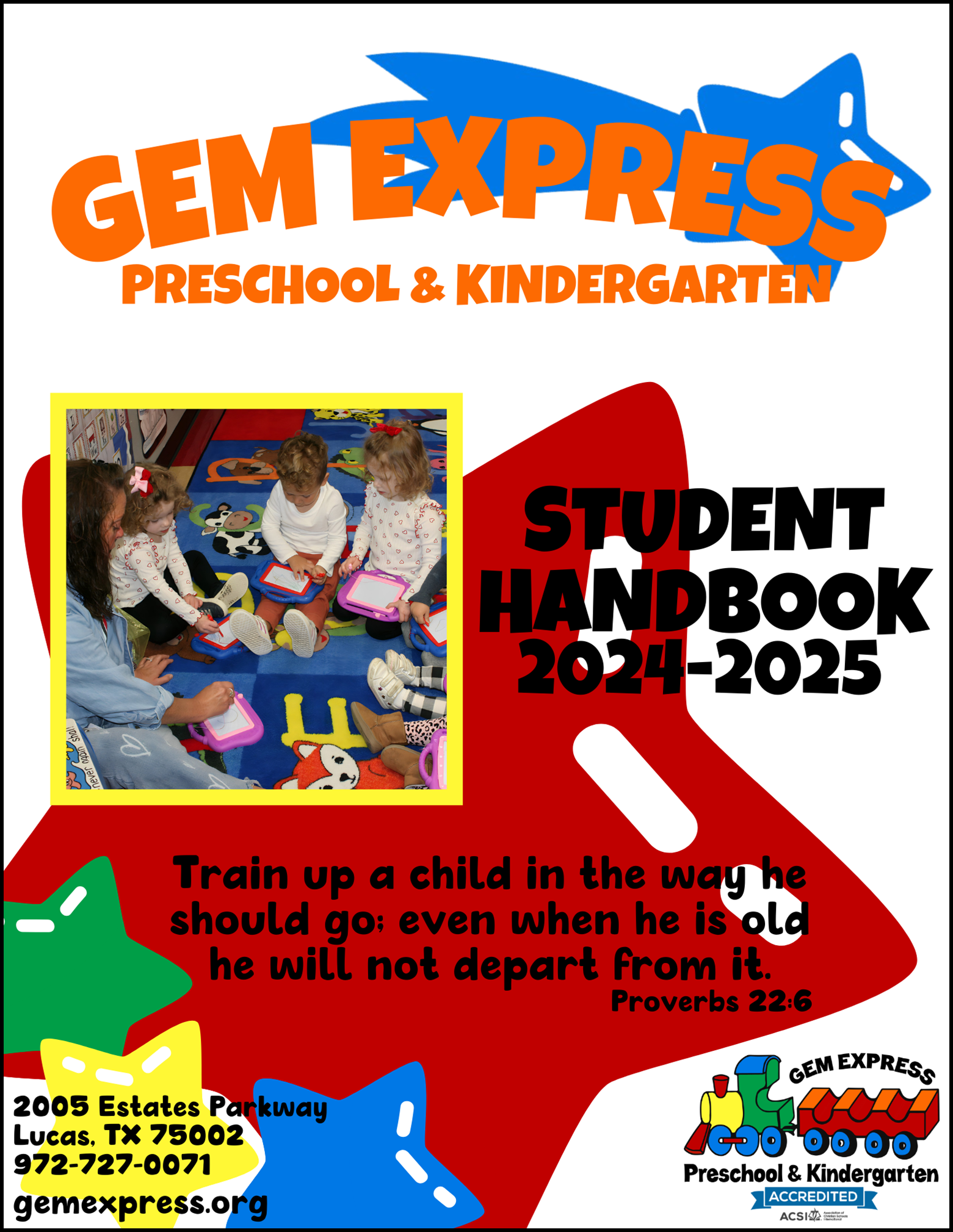 Handbooks — GEM Express Preschool & Kindergarten