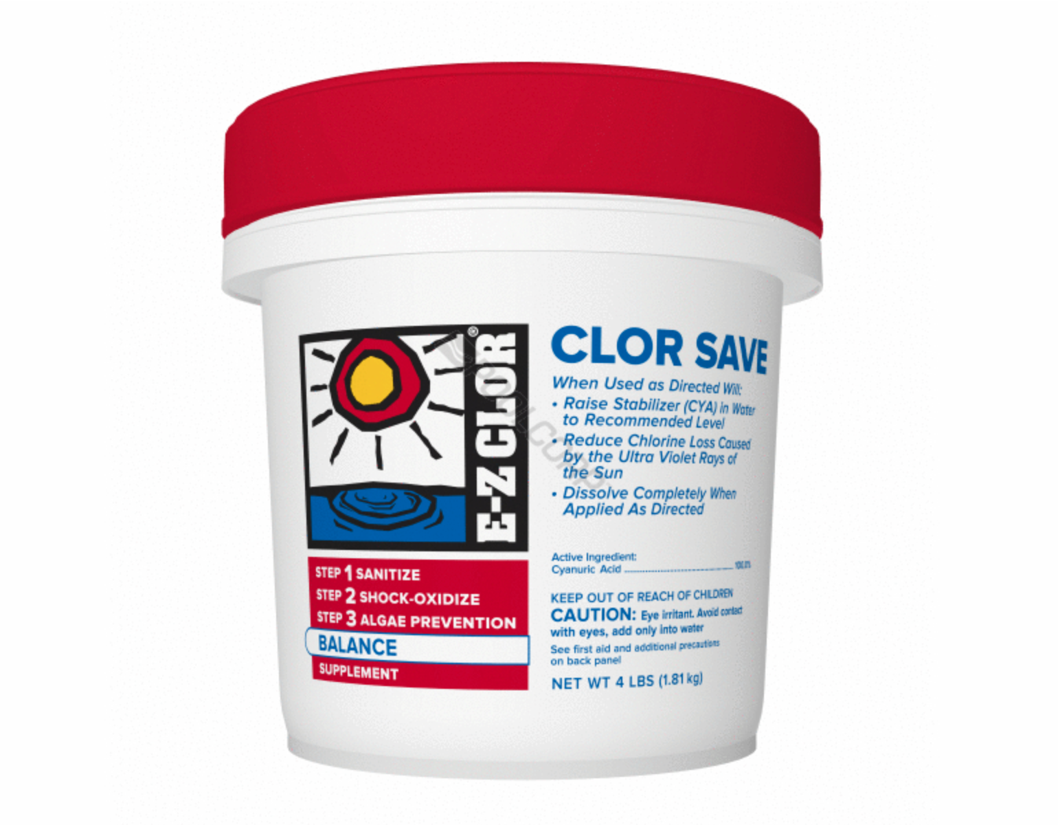 E-Z CLOR 2# pH DOWN (EZC-50-7003) — Quik-n-Ez Pool Creations