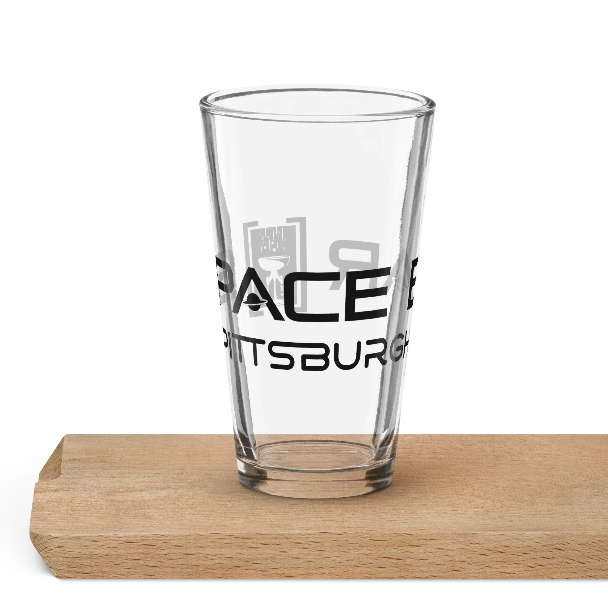 Shaker pint glass — Space Bar