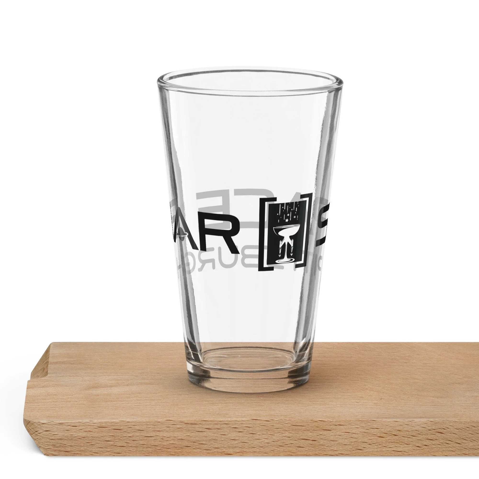 Shaker pint glass — Space Bar