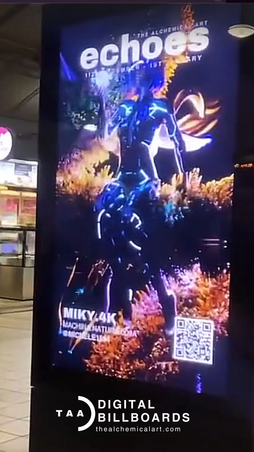 Digital Billboards Service for Artists — The Alchemical Art