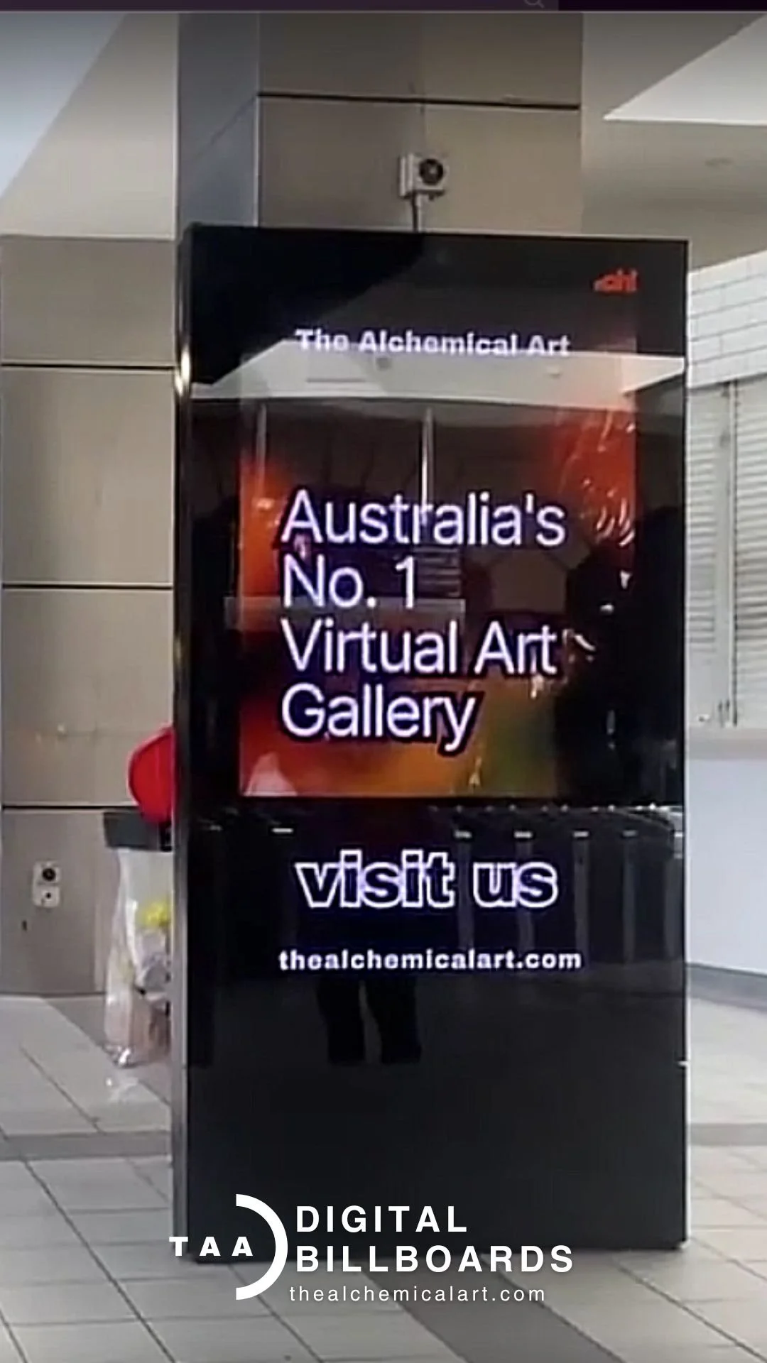Digital Billboards Service for Artists — The Alchemical Art