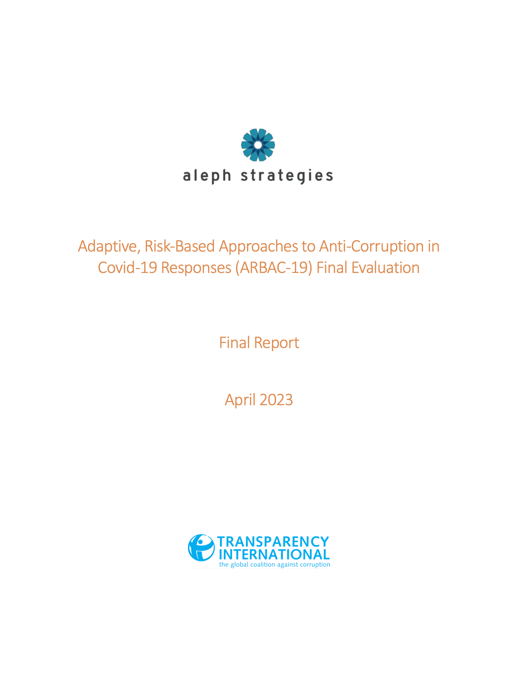 International Development Projects — Aleph