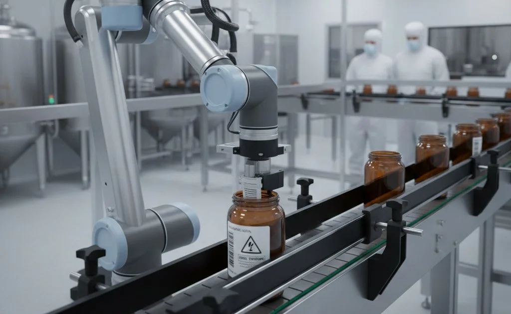 Integrating Robotics for Efficient Cannabis Packaging Lines