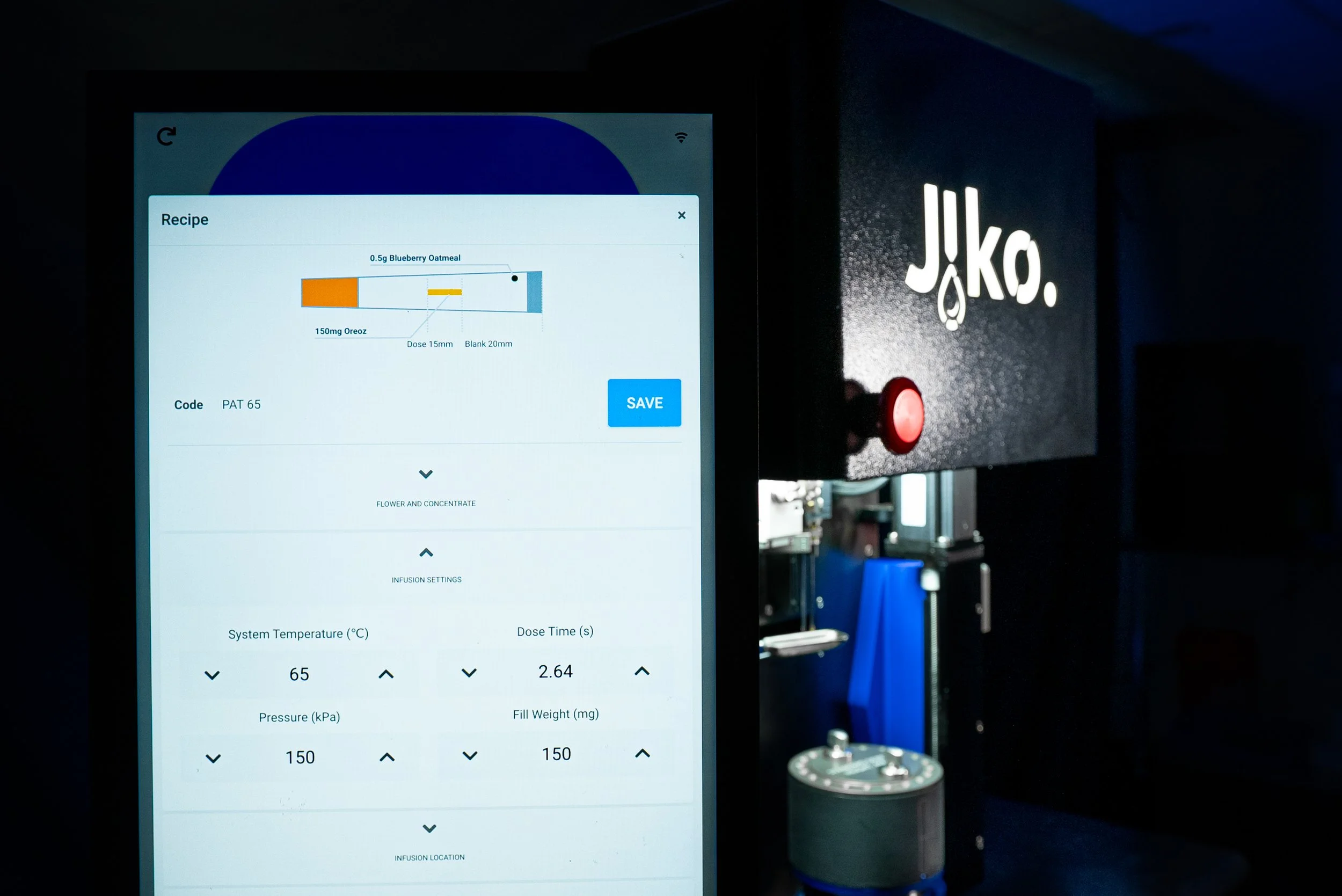 Pre-Roll Infusion Machine | Fully Automated | Jiko