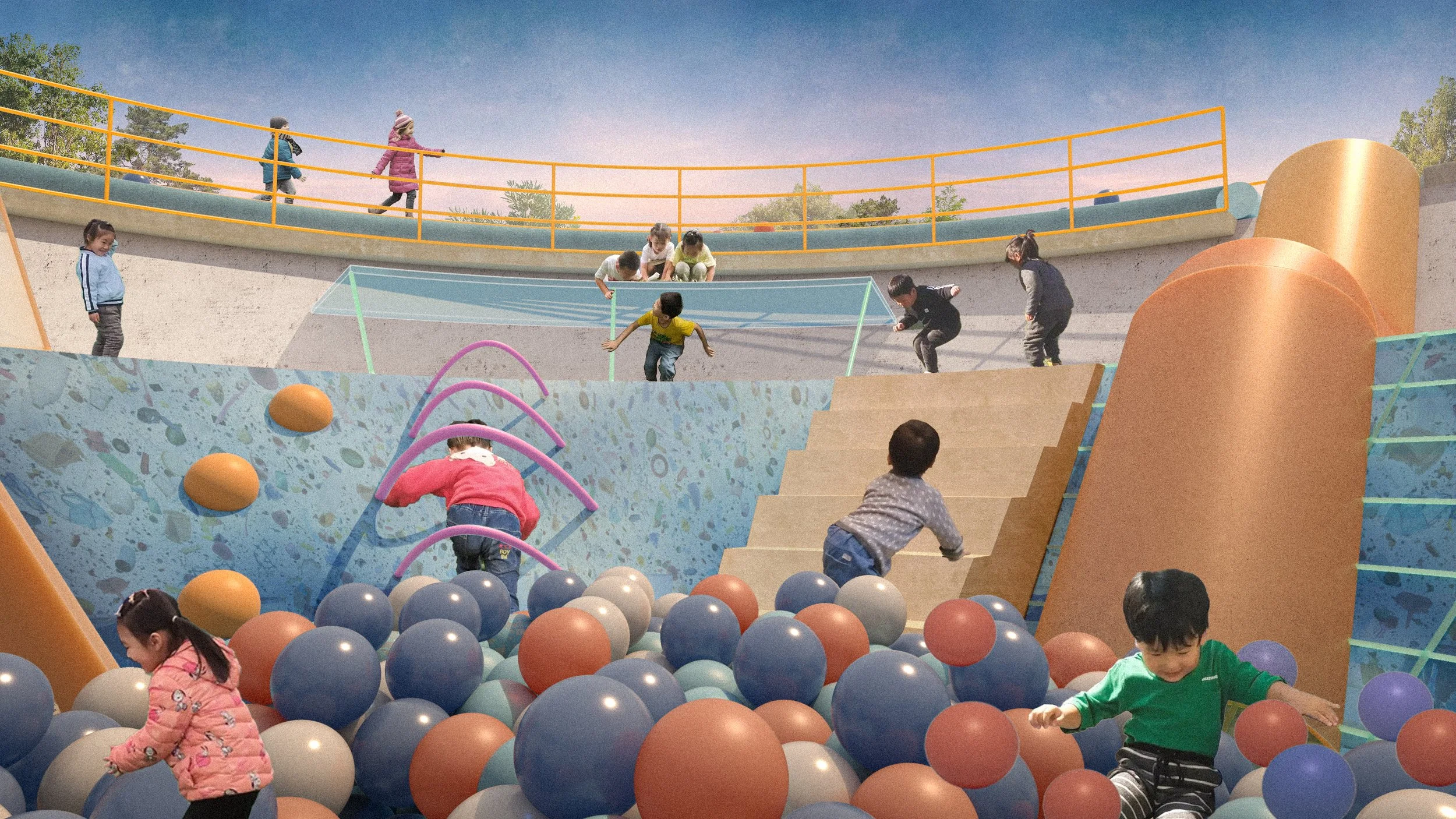 Plastic Pollution Playground — Shiqi Zhao (Cathy)'s work