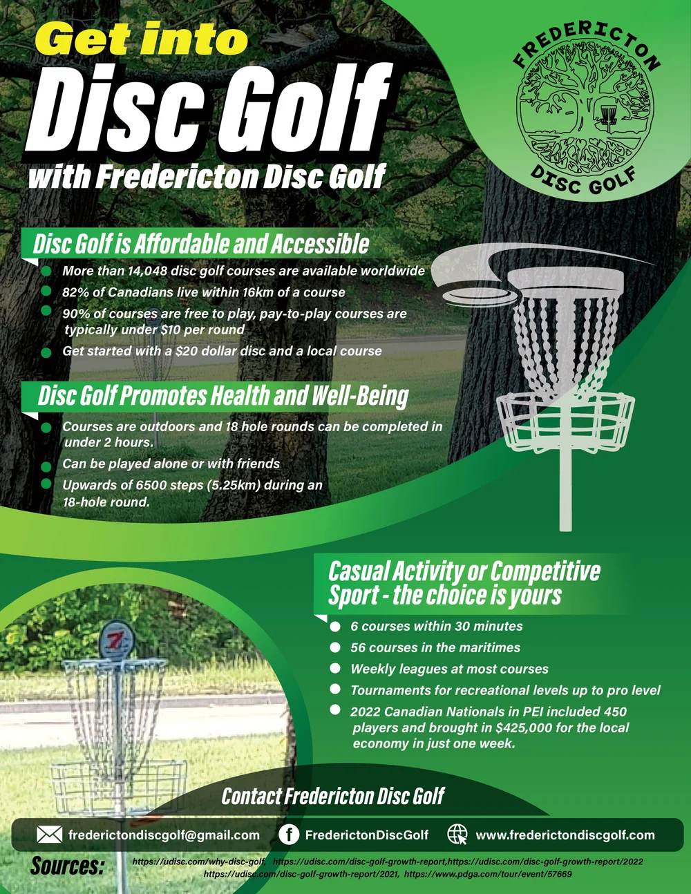 Grow The Sport Media | Join the Disc Golf Movement Today — Fredericton ...