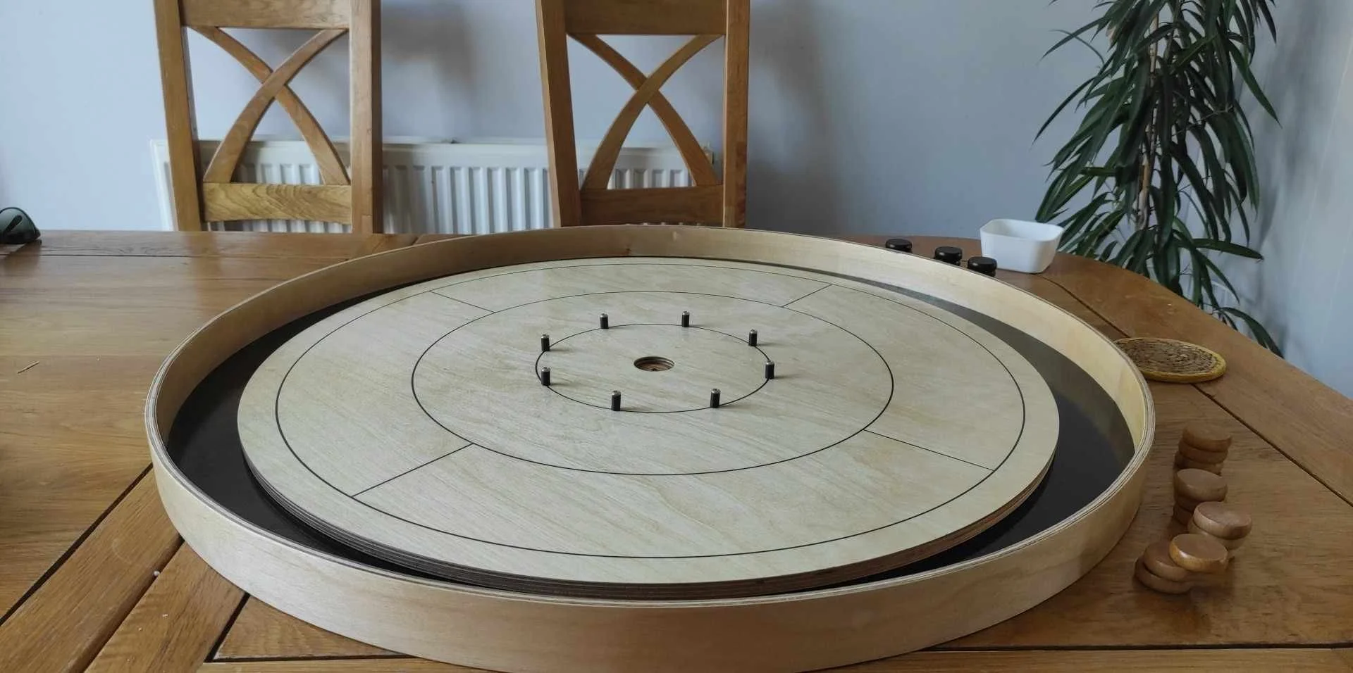 Board game tables and Crokinole boards handmade in the UK