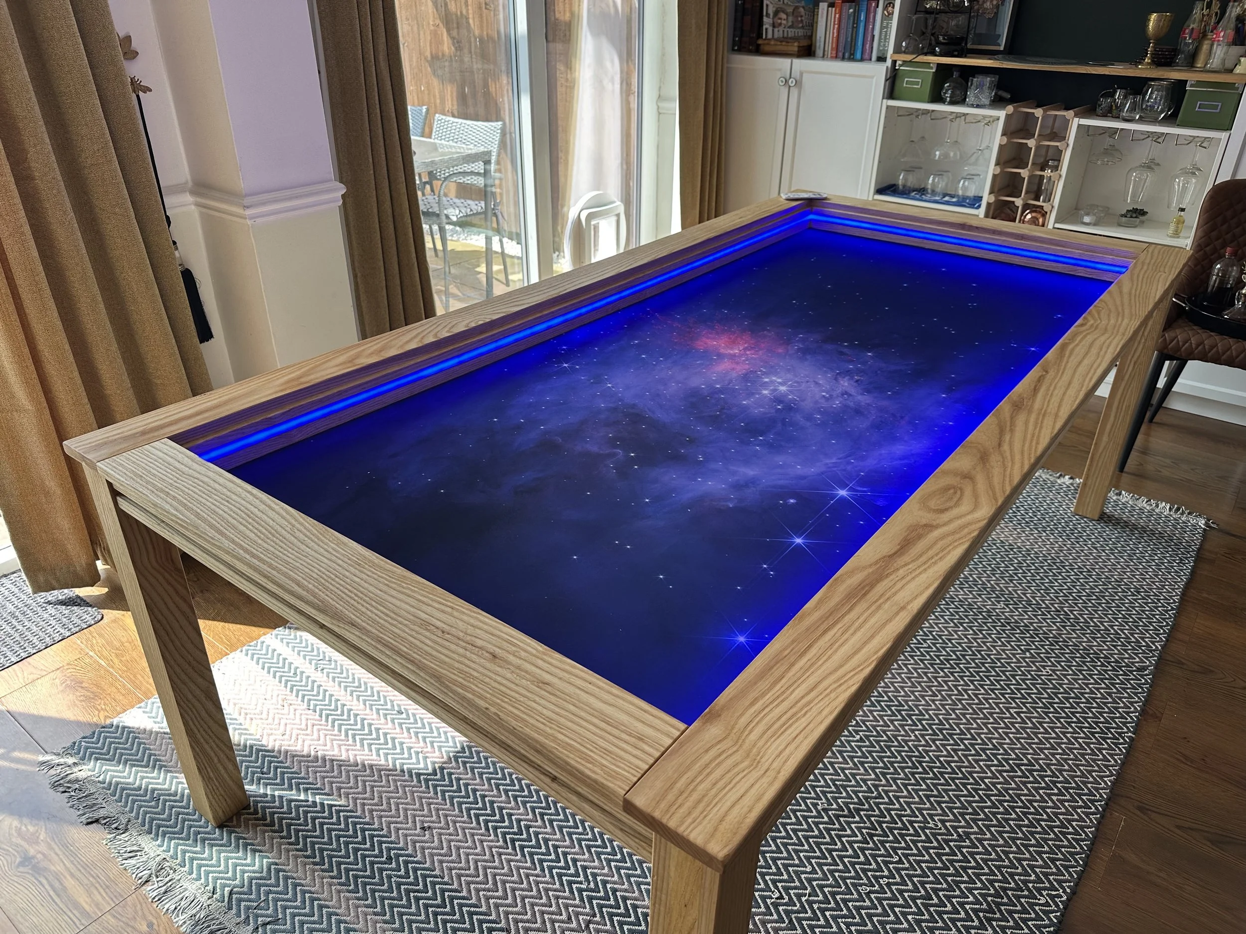 Board game tables and Crokinole boards handmade in the UK