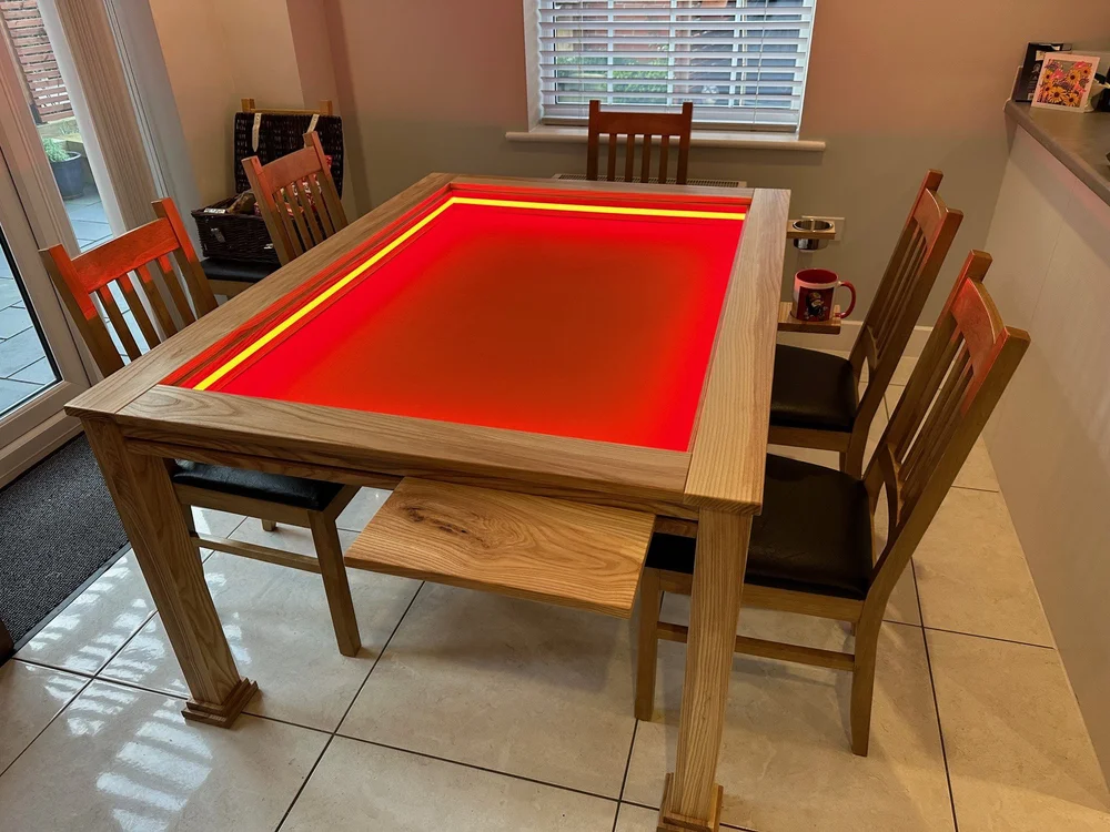 Meeplewood UK handmade board game tables and Crokinole boards