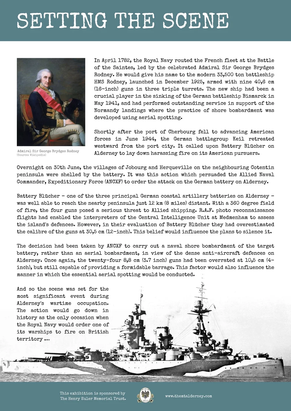 HMS Rodney — The Henry Euler Memorial Trust