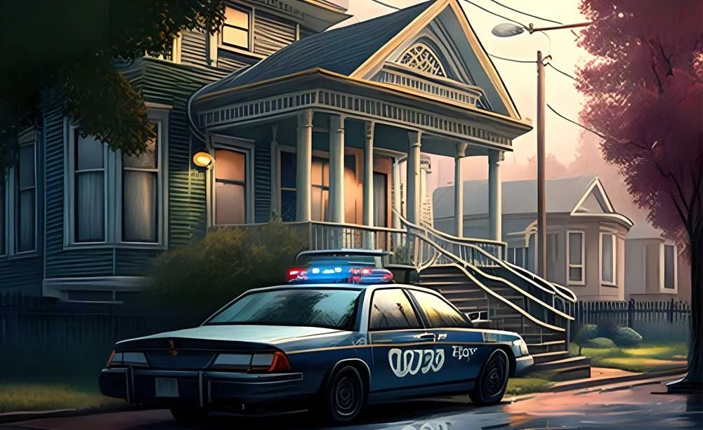 Why Do Police Sit Outside Houses? — Proud Police