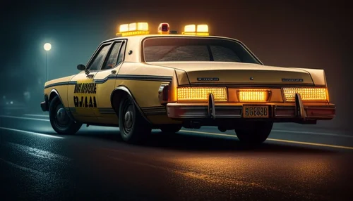 What Do Yellow Lights Mean on a Police Car? — Proud Police