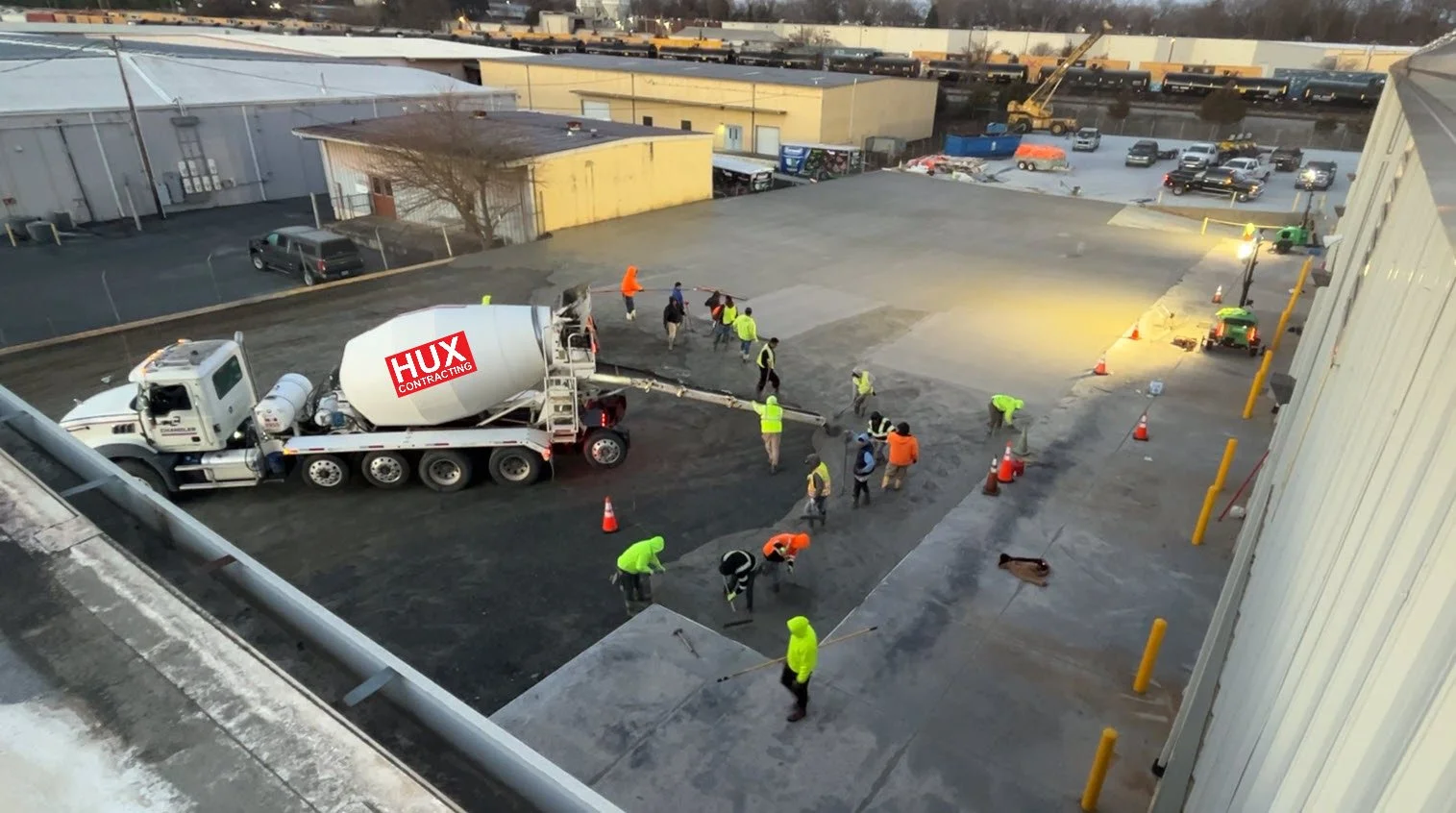 Hux Contracting Website